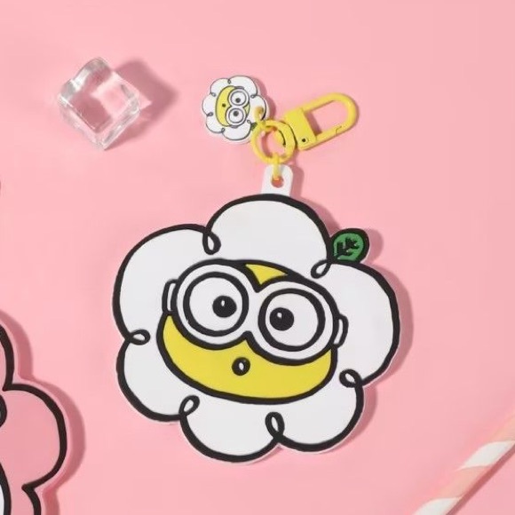 Minions | Accessories | Minions Yellow Mirror Keychain Miniso Daisy ...
